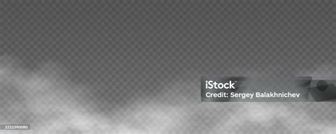 투명한 배경에 고립된 사실적인 흰색 안개와 연기 효과 이미지 극적인 장면 또는 영화 같은 시각 효과에 오버레이하기 위한 안개 낀 분위기 요소입니다 벡터 가능성에 대한 스톡