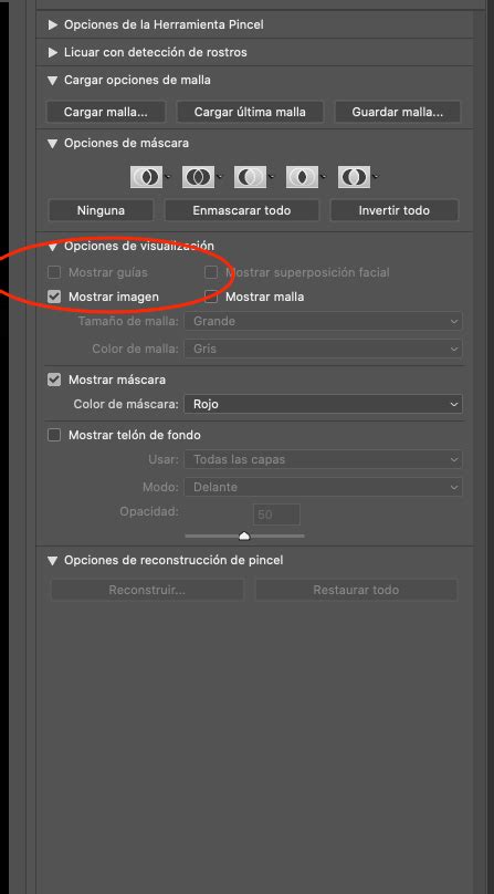 liquify view options show guides not working adobe community 13687191
