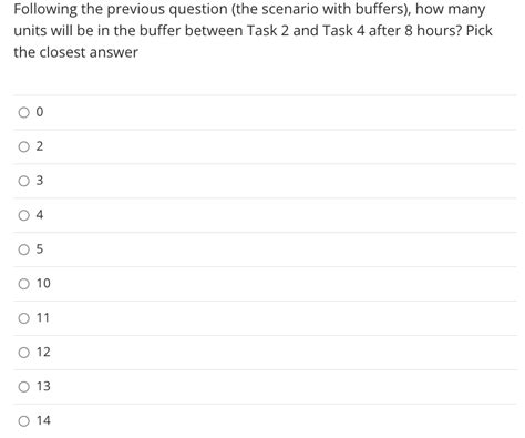 Solved Task 4 Is An Assembly Stage It Requires 1 Unit