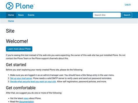 choose a user interface — plone documentation v6