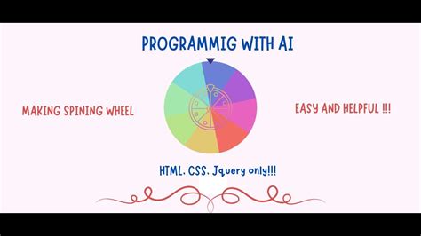 spinning wheel html css javascript jquery chat gpt programming