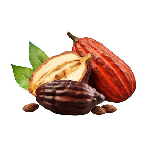 AI Generated Cocoa Png Isolated On Transparent Background PNG