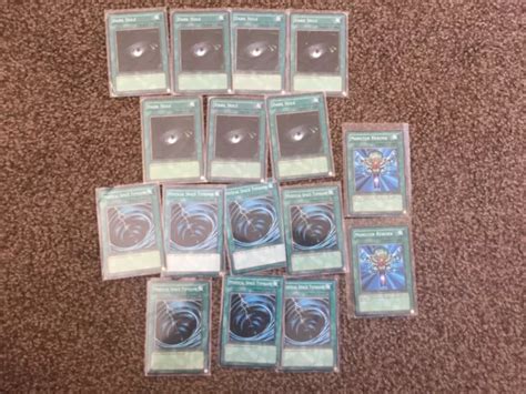 Yu Gi Oh 2 X Monster Reborn 7 X Dark Hole And 7 X Mystical Space