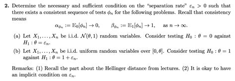 Determine The Necessary And Sufficient Condition Chegg