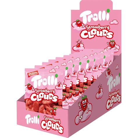 Trolli Strawberry Clouds 150g Woolworths