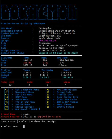 Github Shopeevpn Menu Themes