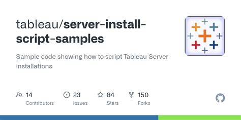 Github Tableauserver Install Script Samples Sample Code Showing How To Script Tableau Server