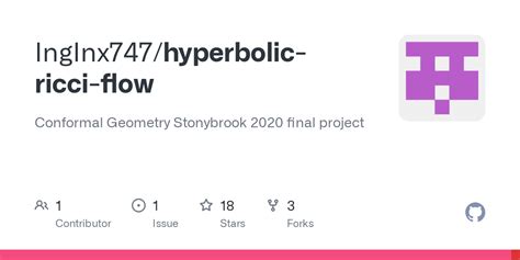 github inginx747 hyperbolic ricci flow conformal geometry stonybrook