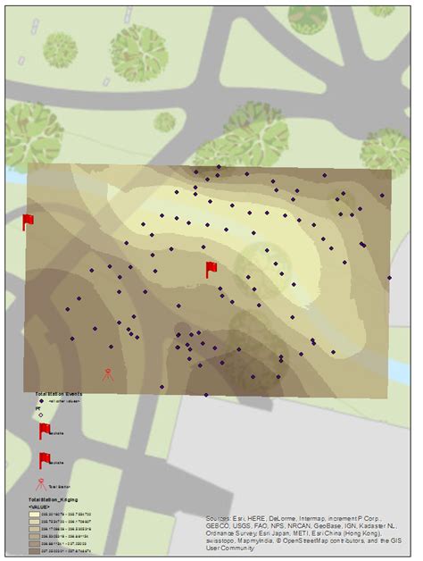 Geog Geospatial Field Methods Activity Topographic Survey With A Total Station