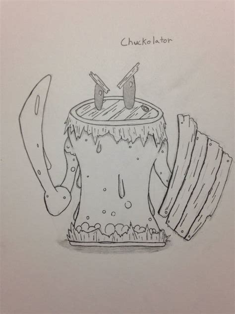Chuckolator Sketch By Subwolfman On Deviantart