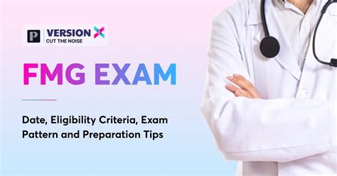 Fmge January Date ‘26eligibility Criteria Exam Pattern Marks