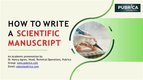 How To Write A Scientific Research Results Section Pptx Science