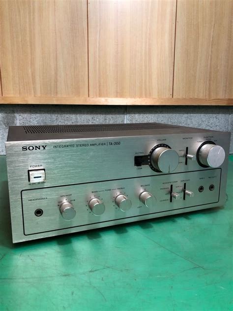 Yahoo オークション Sony ソニー プリメインアンプ ステレオアンプ