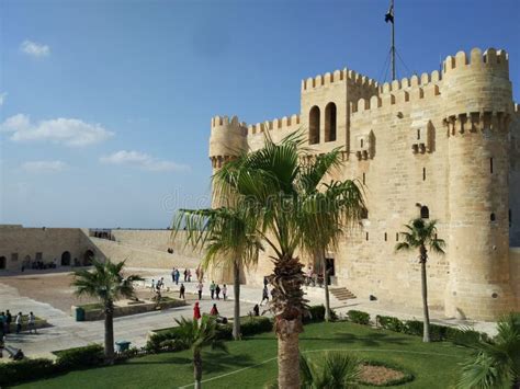 Citadel Of Qaitbay Editorial Image Image Of Mediterranean 265083965