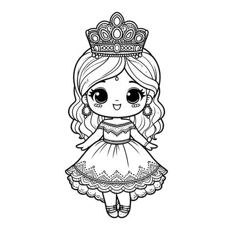 여자 아이들이 너무 좋아하는 귀여운 공주 색칠공부 도안 37종 키즈위키