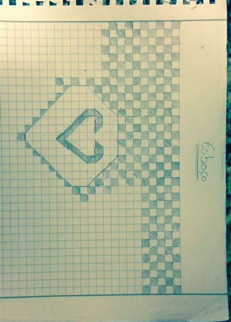 Graph Paper Drawing Ideas