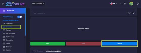 how to enable minecraft commands on server godlike