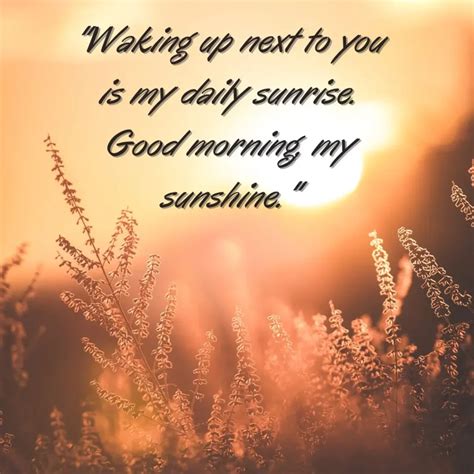 Good Morning Sunshine Quotes To Brighten Your Day