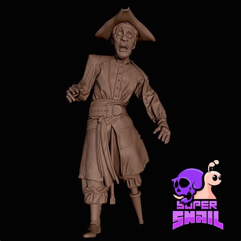 🎬 Captain Clark Backrooms Movie Statue・fichier Stl Pour Impression 3d・cults
