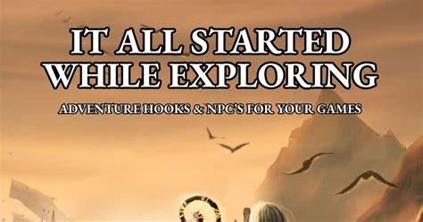 it all started while exploring rpg item rpggeek