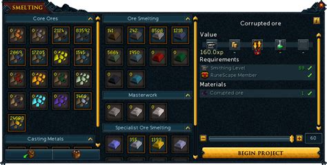 Smithing Runescape Guide Runehq