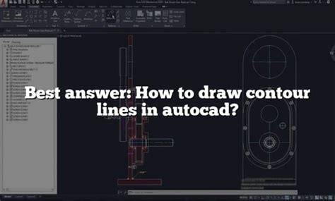 Best Answer How To Draw Contour Lines In Autocad