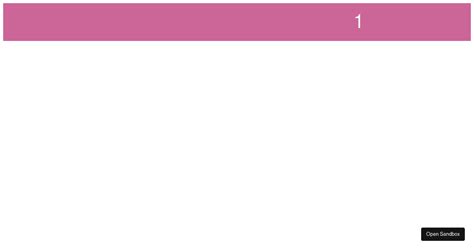 horizontal scroll test codesandbox