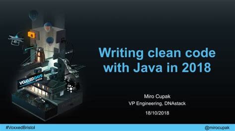 writing clean code with modern java ppt