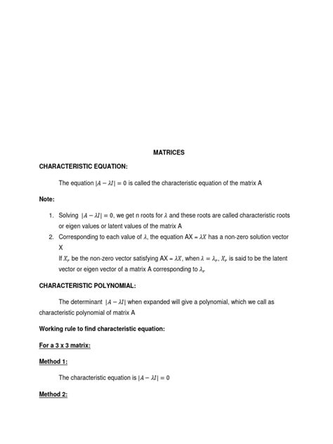 Cvla Mod 71st Pdf Eigenvalues And Eigenvectors Matrix Mathematics
