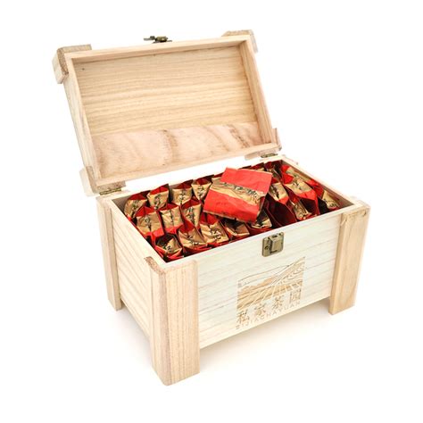 Набор китайского черного чая Pu'er Xinhui, 500г, деревянная подарочная ...