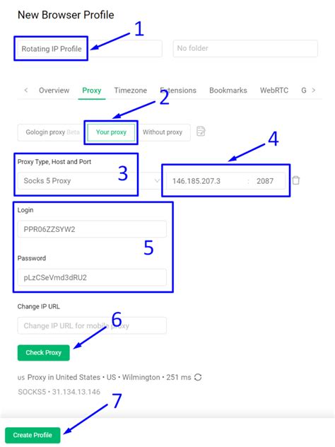 Setting Up Proxies In The Gologin Browser Proxycompass