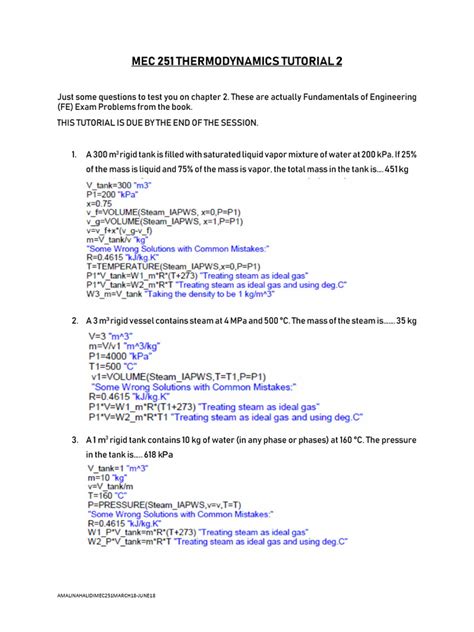 Tutorial 2 Answer Solutions Pdf