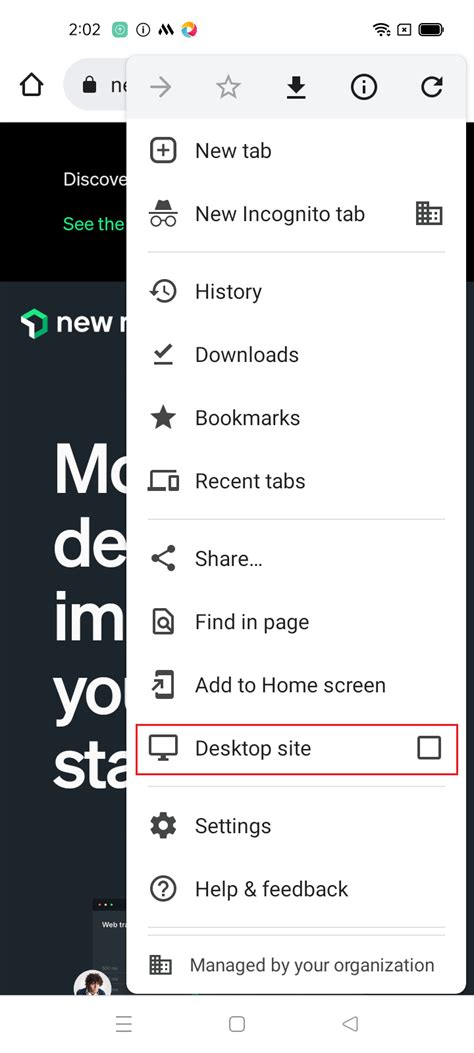 View Desktop Site On Android A Comprehensive Guide With Examples