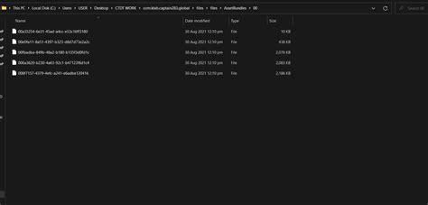 Decompiling Assets Using Assets Studio Issue Runity3d