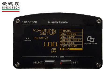 Digital Turbo Boost Gauge Zd Gauge Oled Display With Boost Sensors