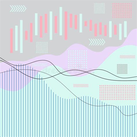 Graphs Diagrams Parabolas Geometric Shapes For Presentation Analysis Data Background Stock