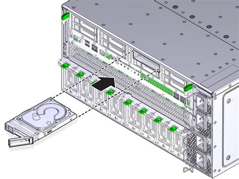 Install A Storage Drive Oracle® Server X5 8 Service Manual