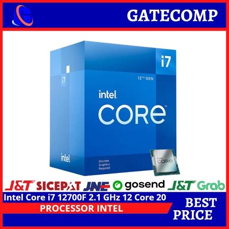 Jual Intel Core I7 12700F 2 1 GHz 12 Core 20 Threads Alder Lake LGA1700 Shopee Indonesia