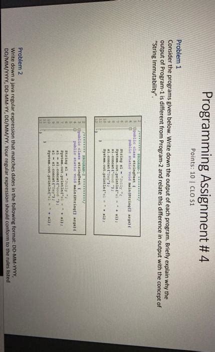 Solved Programming Assignment 4 Points 10 Clo 51 Problem 1