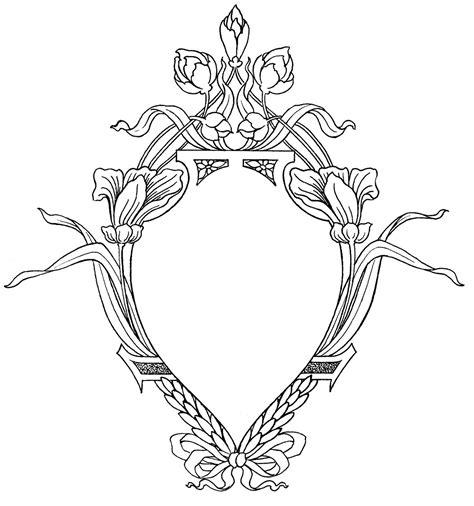 Pin By Emily Elizabeth On To Have And To Hold Art Nouveau Pattern