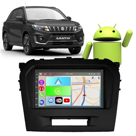 Kit Multimídia Carplay Android Auto Vitara 2016 2017 7 Polegadas Ecarshop
