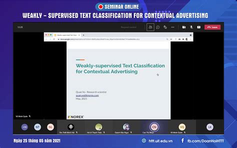 Seminar “weakly Supervised Text Classification For Contextual