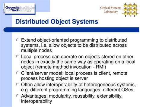 ppt basics of distributed object systems overview examples