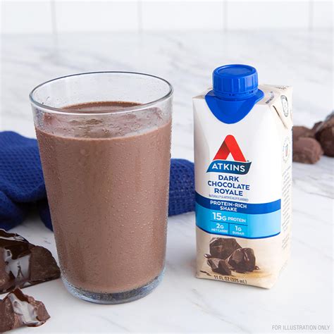 Dark Chocolate Royale Protein Shake High Protein Shakes