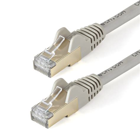 10 m CAT6a Ethernet Cable - STP Grey (6ASPAT10MGR) - Cat 6a Cables | Europe