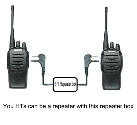 RPT D Two Way Radio Repeater Box For Two Transceivers Stati Walkie Talkie Signal Extension In