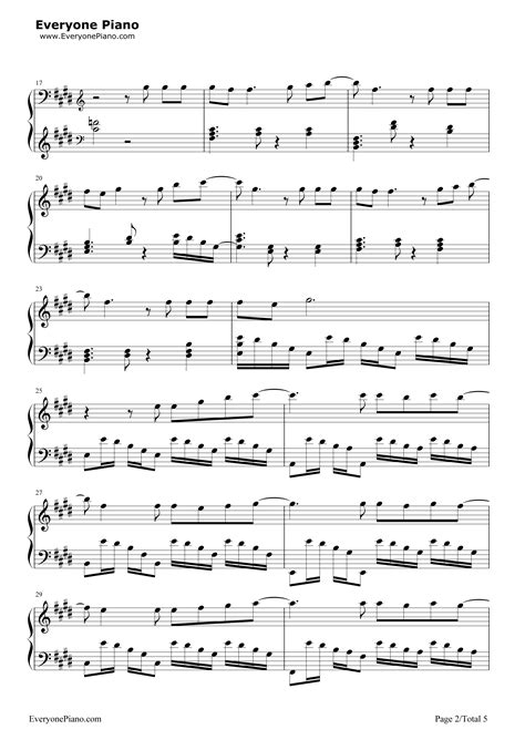 泡沫钢琴数字简谱双手 左右手钢琴简 钢琴简双手简 大山谷图库