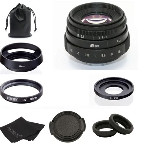 New Style Fujian Mm F C Mount Cctv Camera Lens Ii Kit For Fuji Fujifilm X Pro C Fx Free