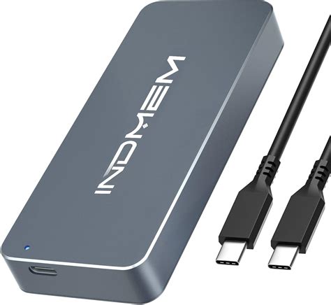INDMEM USB 4.0 NVMe M.2 SSD Enclosure: Amazon.co.uk: Computers ...