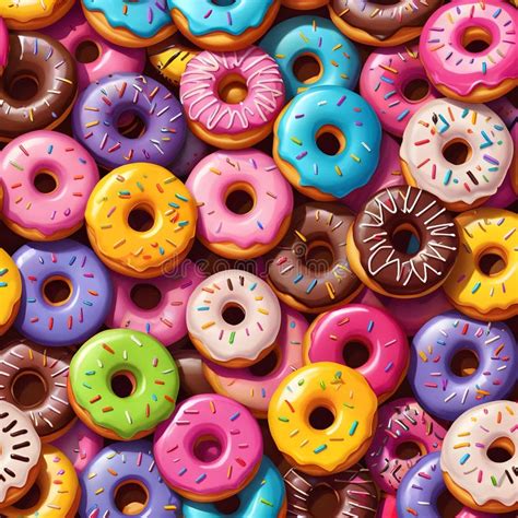 Colorful Assorted Donuts Pattern Stock Illustration Illustration Of Colorful Party 311150221 Colorful Assorted Donuts Pattern Stock Illustration Illustration Of Colorful Party 311150221